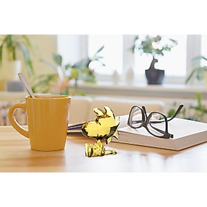 Enesco Facets Peanuts Woodstock Sitting Figurine, 2.76 Inch, Multicolor