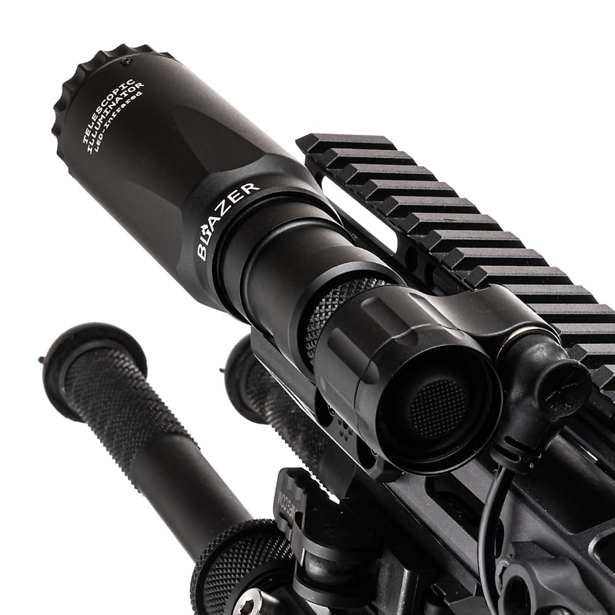 LED Infrared Illuminator Light Head (Focusable Optics - 4° to 25°) Fits Surefire M600DF/M640DF, Z-BOLT® 18650/18350 Light Bodies