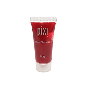 Pixi Beauty Sheer Cheek Gel - Rosy | Gel Blush For A Sheer Flush Of Colour | Oil-Free & Fragrance-Free Hydrating Liquid Blush | 0.45 Fl Oz