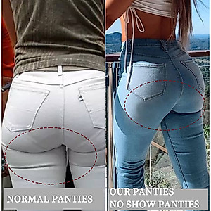 LEVAO 10 Pack Seamless Underwear for Women No Show Cheeky Bikini Panties Breathable Silk Touch Brief S-XL