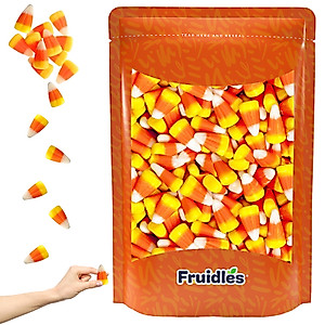Fruidles Candy Corn, Classic Halloween Candy Treats- Dragon teeth Candy - Candy Bulk, Gluten Free - Fun & Festive Holiday Snacking Fun (Half-Pound)