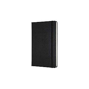 Moleskine PRO Notebook, Hard Cover, Large (5" x 8.25") Professional Project Planning, Black, 240 Pages