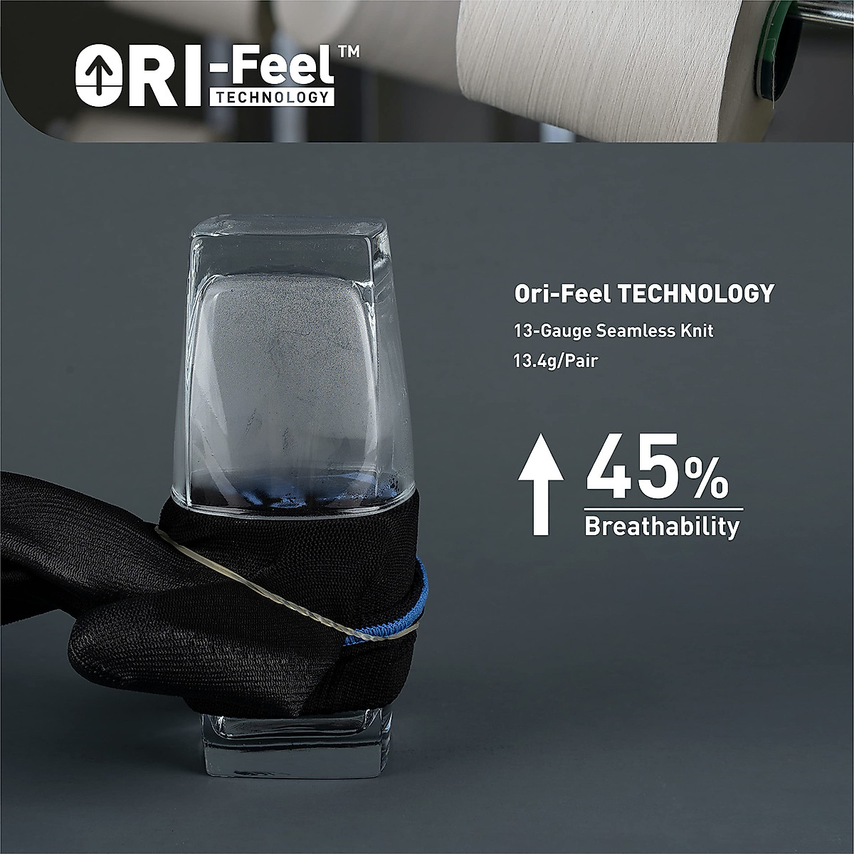 Work Gloves Bulk Pack of 12, Super Lightweight & Breathable, Men's Safety Garden Gloves, PU Coated Working Gloves (Medium, Black)