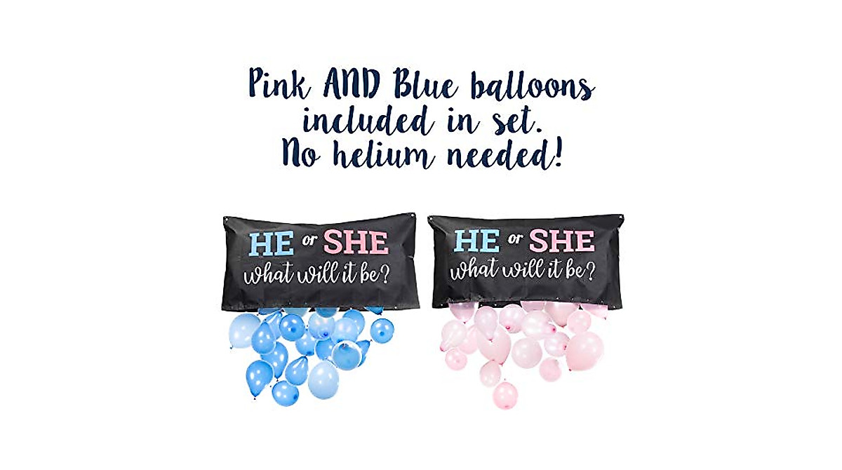 Gender Reveal Balloon Drop Kit by Pop Fizz Designs – Fun & Easy