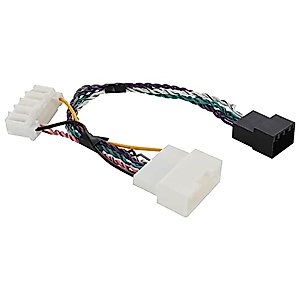RED WOLF Car ANC Module Bypass T-Harness Plug Connector CH01 for Dodge Ram Jeep Chrysler 2007-2011 Add Aftermarket Amplifier Subwoofer to Non Factory Amp System Plug and Play