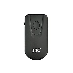 JJC Wireless Infrared Shutter Release Remote Control for Canon Rebel T7i T6i T5i T4i T3i SL1 EOS R5 R6 7D Mark II 6D Mark II 5D Mark IV III 5DS 90D 77D 80D 70D M6 M5 M3 Replaces Canon RC-1/RC-6 Remote