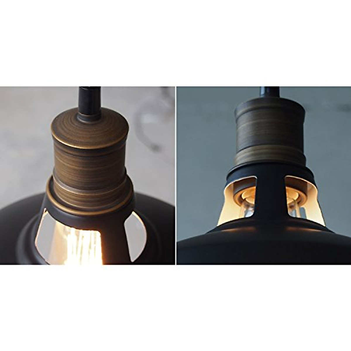CLAXY Ecopower Industrial Barn Mini Metal Pendant Light 1 Light
