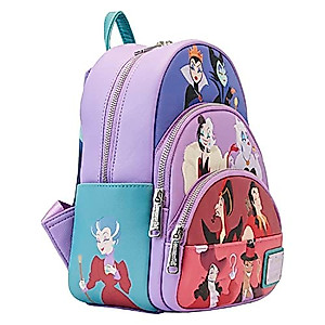 Loungefly Disney sac à dos Villains Color Block Triple Pocket