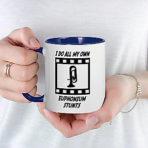 CafePress Euphonium Stunts Mug Ceramic Coffee Mug, Tea Cup 11 oz