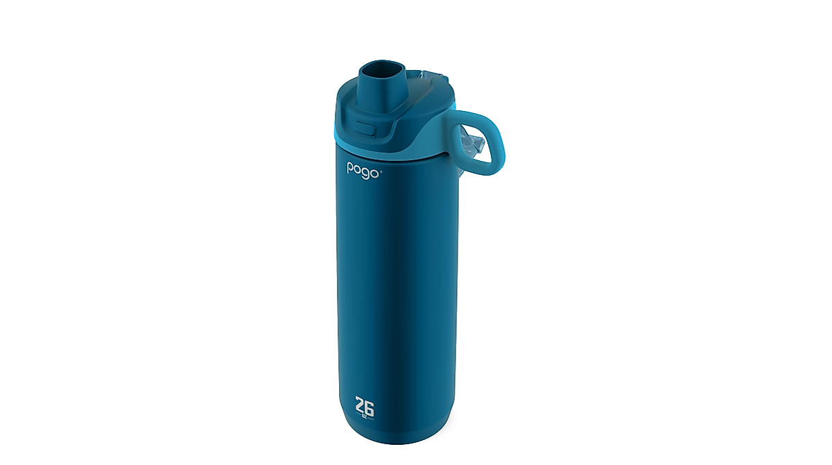 Pogo Active Vacuum Insulated Steel Water Bottle – Leak Proof & Keeps ...
