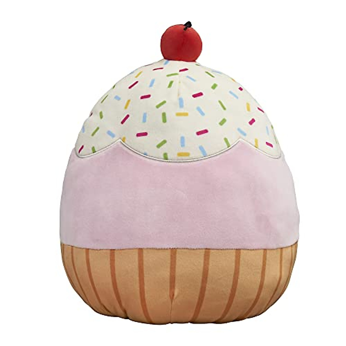 Squishmallows Flip-A-Mallows 12-Inch Brown Boba Tea and Pink Cupcake Plush - Add Bernice and Clara to Your Squad, Ultrasoft Stuffed Animal Medium-Sized Plush Toy, Official Kelly Toy Plush