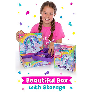 Original Stationery Unicorn Letter Writing Set, 45-Piece Stationery Set for Girls, Fun Unicorn Gifts for Girls Age 10-12 & Magical Gift Idea for Kids
