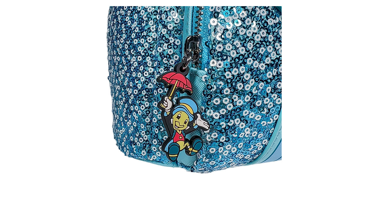 Loungefly Pinocchio's Blue Fairy Sequin Mini Backpack - Disney Icon