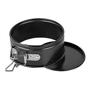 Alotpower Springform Pan Set of 4, 4 Inch Non-Stick Leakproof Round Cake Pans Small Cheesecake Pan with Removable Bottom Pan for Mini Cheesecakes, Pizzas and Quiches