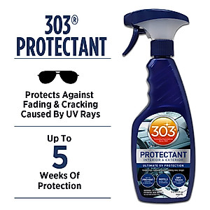 303 Automotive Protectant (16oz) and 303 Leather 3-in-1 Complete Care (16 fl. oz.)