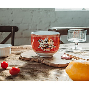 Disney Mickey Mouse Wild Wok 20-Ounce Ramen Bowl and Chopstick Set