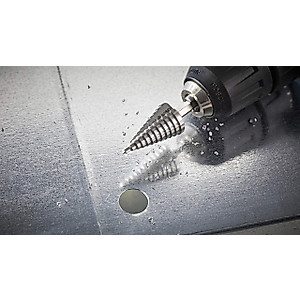 Bosch IMSDC6 3/16 In. to 1/2 In. High-Speed Steel Turbo Impact Step Drill Bit