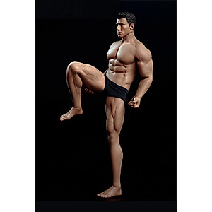 1/12 Scale Male Action Figure,6inch Male Super-Flexible Seamless Action Figure Body Doll Collection(TM02A Strong Version)