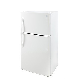 Kenmore Top-Freezer Refrigerator with Ice Maker and 21 Cubic Ft. Total Capacity, White