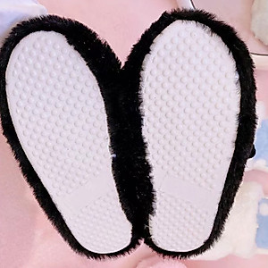 Kawaii Slippers, One Size Fits Most Winter Warm Indoor Bedroom Shoes Women Girls
