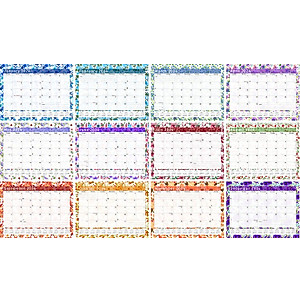 2023-2024 Calendar 16 Months Student Calendar/Planner for 3-Ring Binder, Desk, or Wall -v022