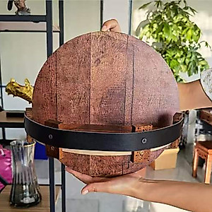 Wall Mount Wine Rack - Wood Wine Storage Racks - Storage Rack Home Decor Whiskey Wine Accessories Display Shelf for Home Kitchen Bar Cabinets (1PC)