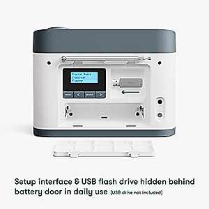 Relish - Simple Portable FM Radio and Music Player for Seniors, Those with Dementia and Alzheimer’s or Visually Impaired – Large Buttons, Simple Design, Easy to Use