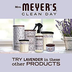 Mrs. Meyer's Soy Aromatherapy Candle, 35 Hour Burn Time, Made with Soy Wax and Essential Oils, Lavender, 7.2 oz - Pack of 2