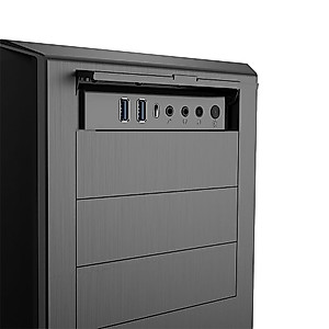 Phanteks (PH-ES614PTG_BK) Enthoo Pro ATX Chassis, Tempered Glass, Intergrated RGB Lighting, Black