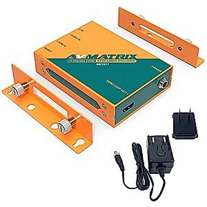 AVMATRIX SE1217 HDMI Streaming Encoder, Support H.265/ H.264 Stream Encode Protocol, 1080P 60HZ Audio/Video Live Streaming Encoder, for YouTube, Facebook, Twitch, Ustream