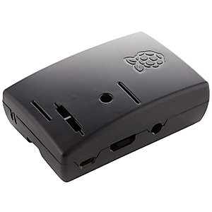 Raspberry Pi Black Case for Raspberry Pi 2 and Raspberry Pi 3 MC-RP002-BLK