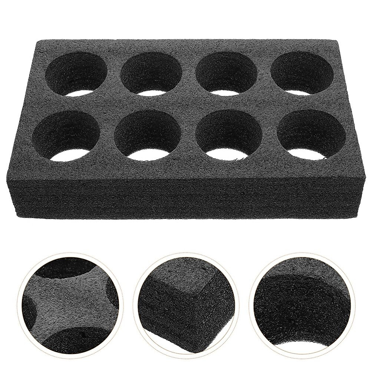 Cabilock 3Pcs Cup Holder Drink Packaging Tray take Out Cup Tray Drink Carry Tray Cup Drink Carry Holder car Stands sodas Drinks Food Tray for car Outdoor Cup Tray Tool Pearl Cotton Coffee
