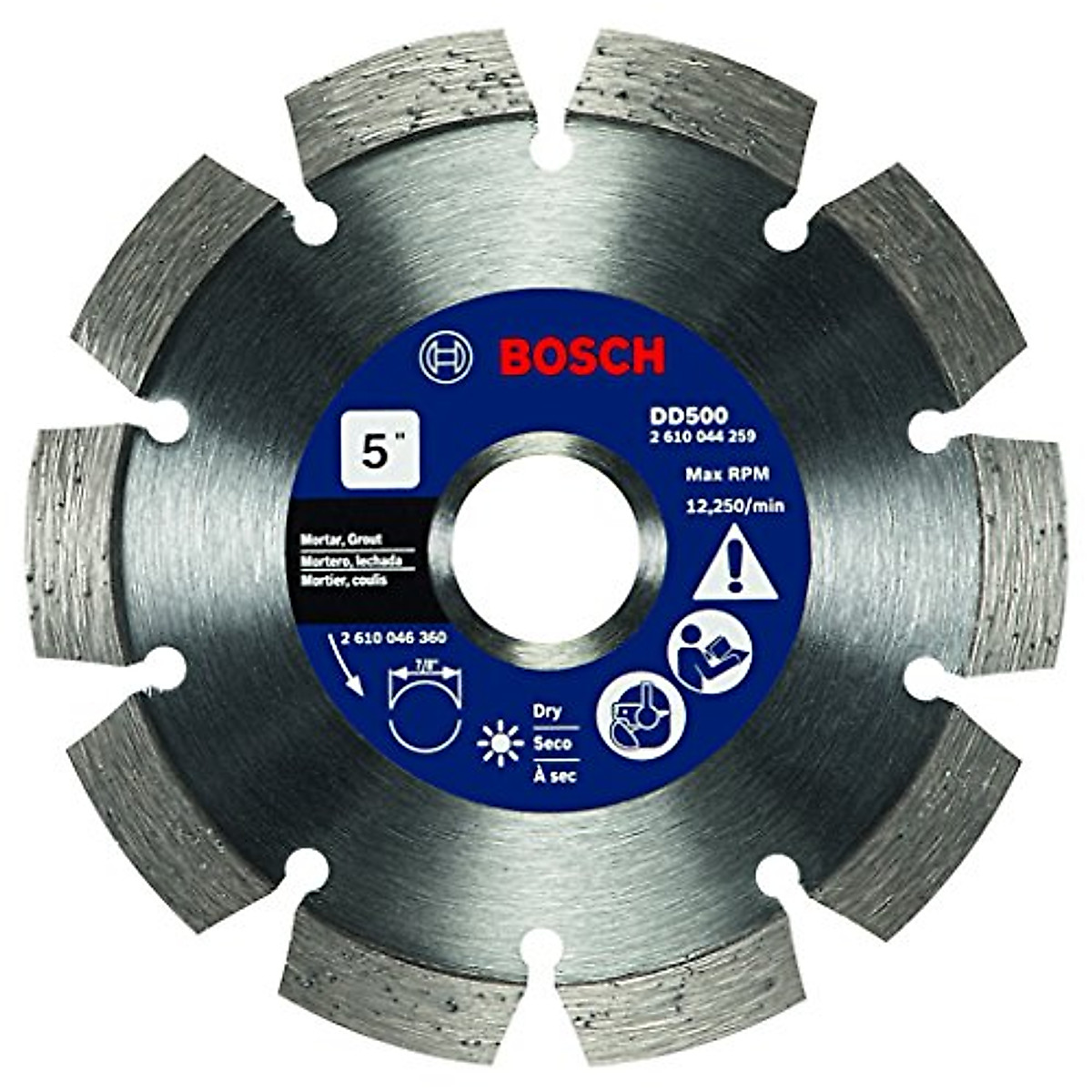 BOSCH DD500 5-Inch Premium Segmented Tuckpointing Blade