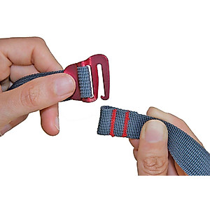 Sea to Summit Hook Release Accessory Straps (Pair), 3/8 x 60 inches