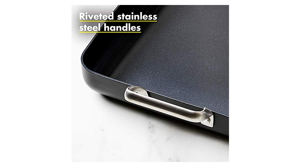 GreenPan Chop & Grill Roasting Pan - Healthy & Versatile