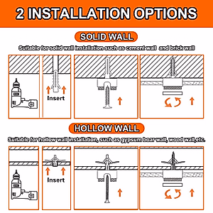 KOLTIME 6 Pack Swag Ceiling Hooks for Hanging Lights Aluminium Modern Hanging Lamp Cable Hook DIY Ceiling Chandelier Swag Hooks for Plug in Pendant Lighting with Cord