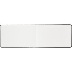 Moleskine Art Watercolor Album, Hard Cover, Large (5" x 8.25") Plain/Blank, Black, 72 Pages