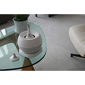 Miro NR07G humidifier - Completely Washable Modular Humidifier, Easy to Clean, Easy to Use, Large Room - Cool Mist, Sanitary, Top-Fill Ultrasonic Humidifier with Whisper Quiet and Powerful Output