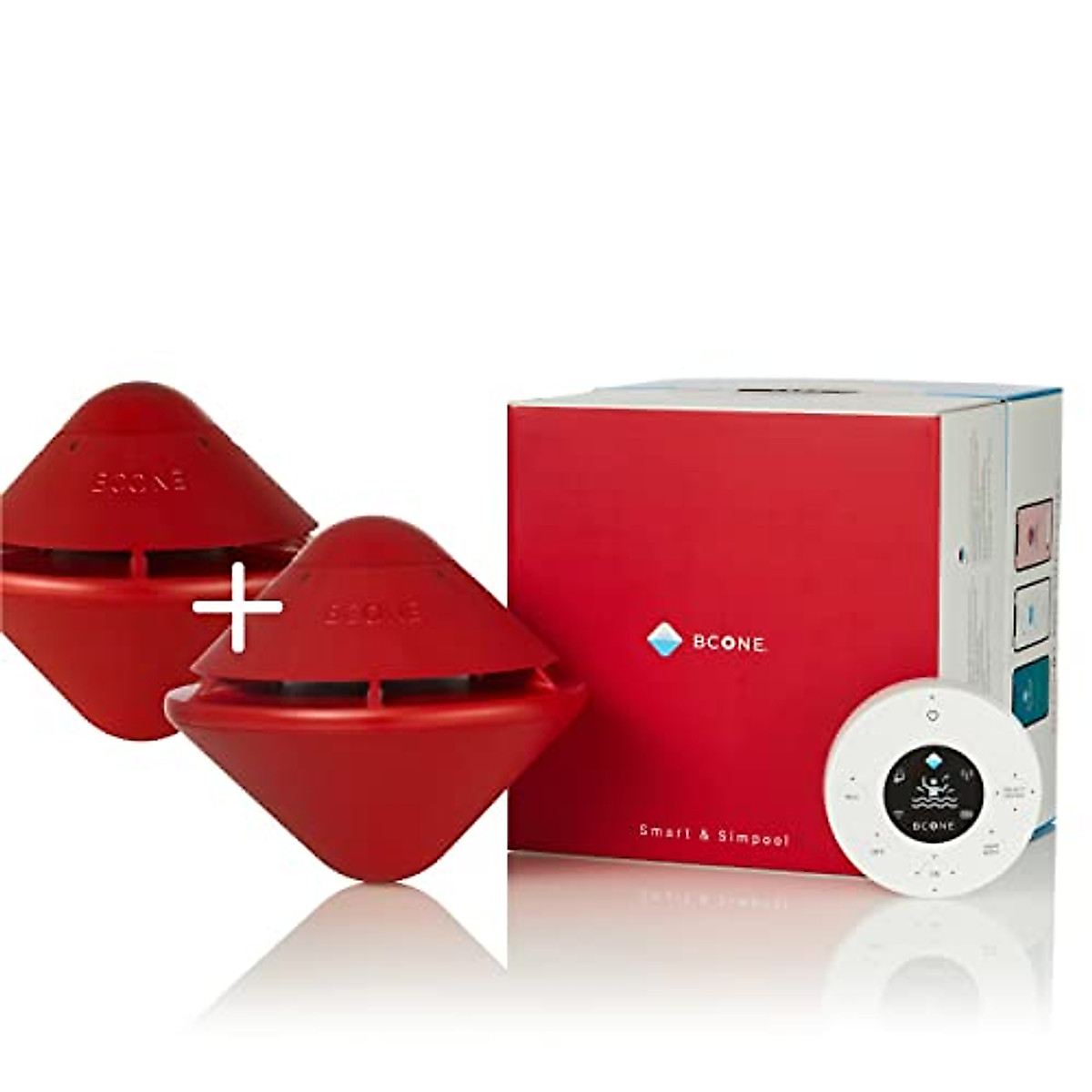 Multi BCone Smart Floating Pool Safety Alarm System + Additional Pool Unit, Compatible with Alexa and Google Assistant, Wi-Fi Connectivity, App Control from Anywhere. Powerfully Loud Alarm