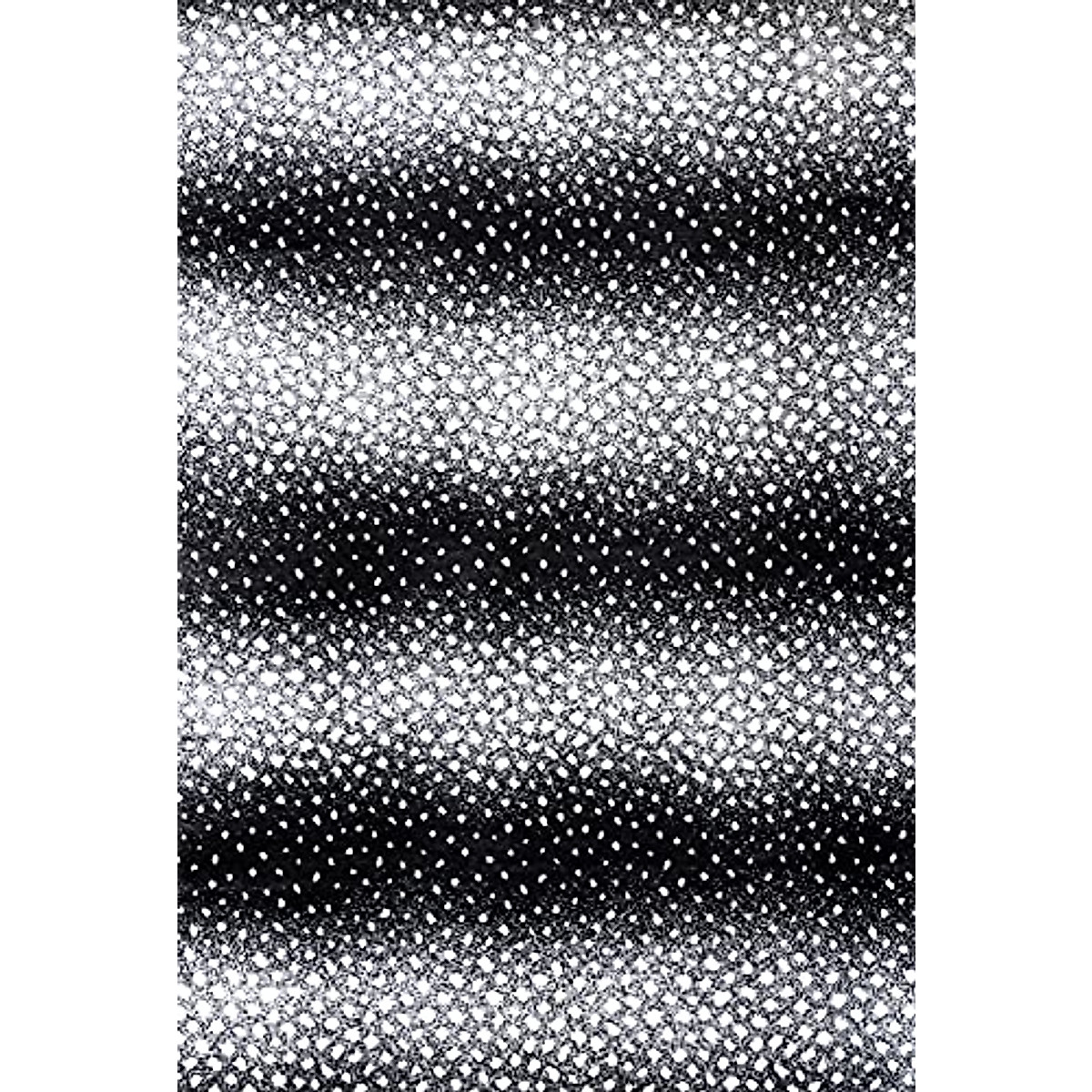 JONATHAN Y SAF100A-8 Antelope Modern Animal Indoor Area-Rug Casual Contemporary Striped Easy-Cleaning Bedroom Kitchen Living Room Non Shedding, 8 X 10, Black/Cream