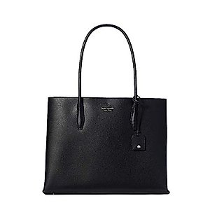 Kate Spade New York Eva Large Leather Tote Shoulder Bag Black