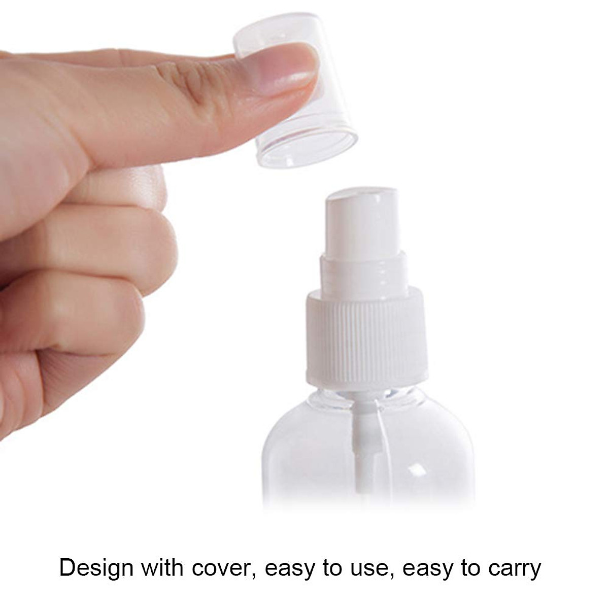 WUMONI10 Pack Spray Bottles 4Oz Clear Liquid Empty Refillable Container Pocket Size Mini Sprayer Set Mini Spray Bottles for Plastic Reusable Empty Small Spray Bottle Travel for Essential Oils Makeup