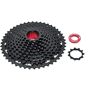 SunRace CSMX8 Wide Ratio Cassette 11 Spd, 11-46T, Black, XTE1379-N