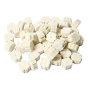 Aolamegs (100 Pack) .223/5.56 Wool Star Chamber Cleaning Pads or Attachment with Brass Connector