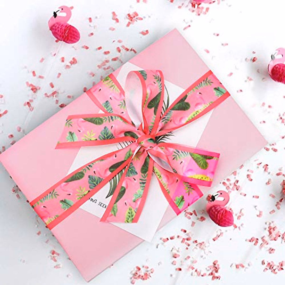 RUSPEPA Kraft Paper Roll - 30 inches x 32.8 feet - Recyclable Paper Perfect for Wrapping, Craft, Packing, Floor Covering, Dunnage, Parcel, Table Runner (Pink)