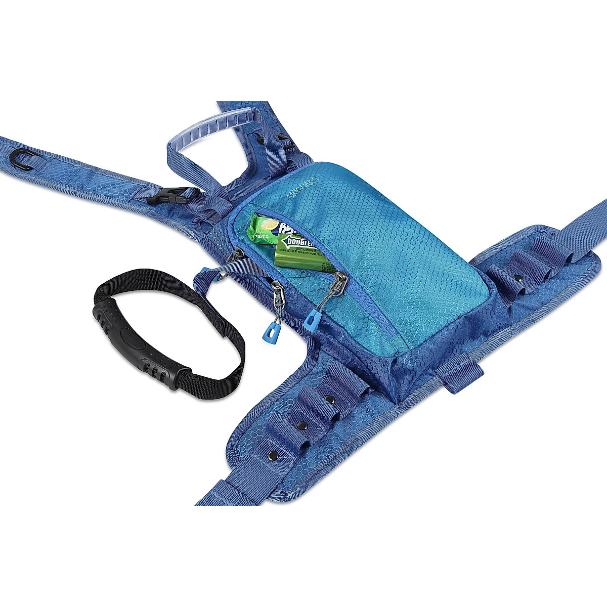 skiguard Ski Harness Trainer for Kids: Helping Toddler Learn to Ski with Support, Kids Ski Harness with Back Gripper Handle and Long Ski Leash, Child Ski Harness with Backpack for Age 2¡§C8