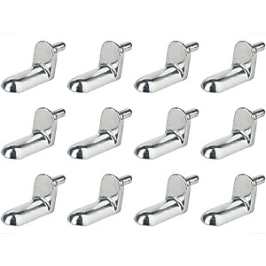 Spare Hardware Parts BESTA Bookcase Shelf Pins (Replacement for IKEA Part #113301) (Pack of 12)