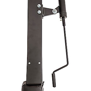 Silverback Ghost Basketball Goal with 60-Inch Tinted Tempered Glass Backboard