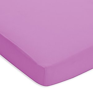 BreathableBaby | Plush Sheet | Signature Performance Fabric | Keeps Baby at Perfect Comfort Level | Super Soft Against Baby's Skin | 100% Polyester | Berry (31319)