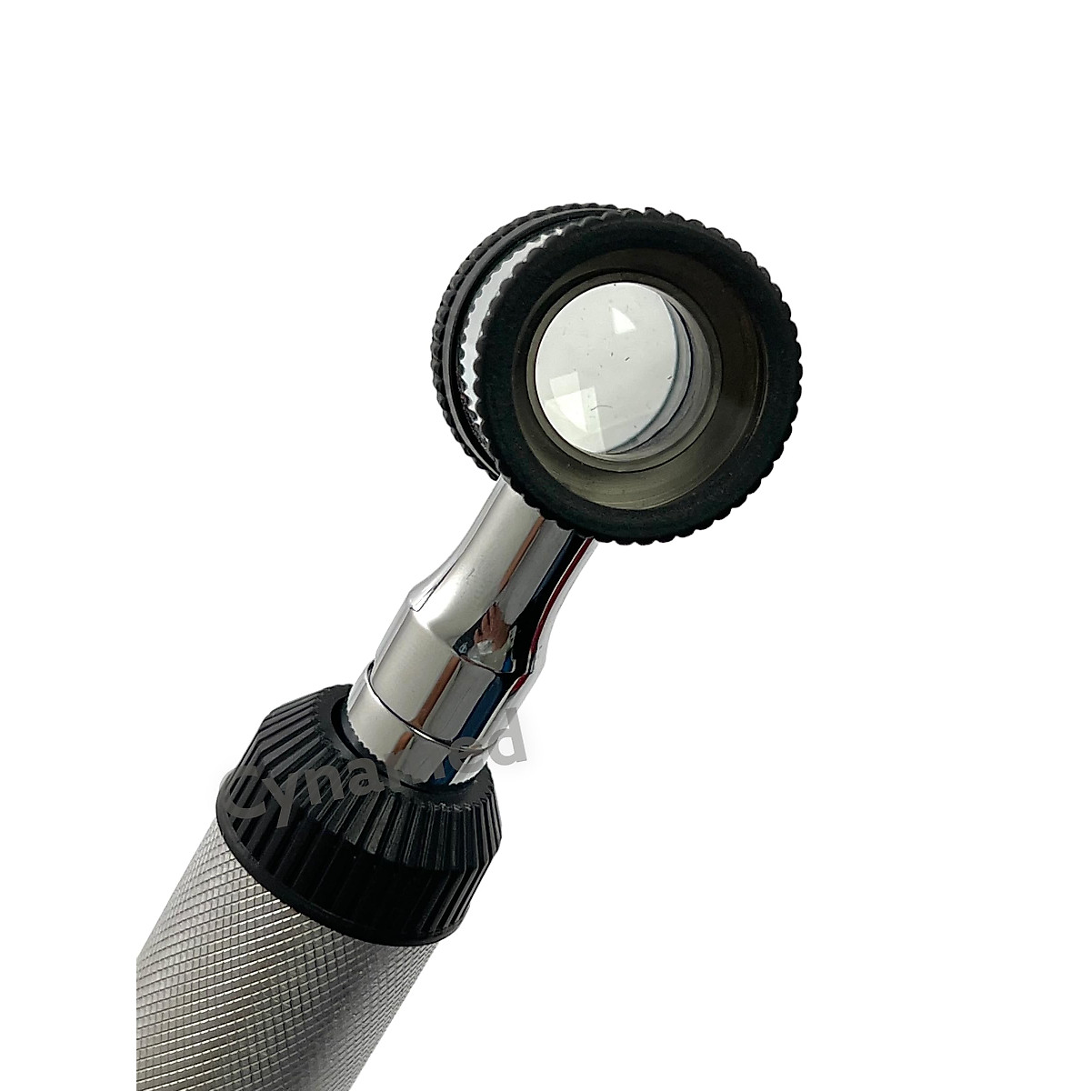 Skin Diagnostic Examination Dermascope Set - with Handle, Head, 10x Magnifying Lens, LED Bulb, & Storage Case